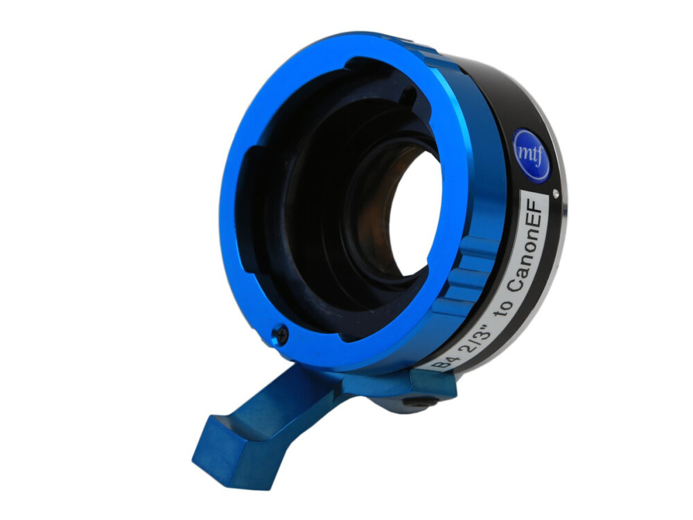 mtf B4 2/3″ lens to Canon EF / EOS mount lens adapter – NZ Camera Hire ...